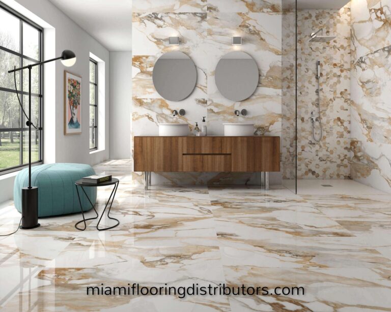 Crash Beige | Marble Style Porcelain Tile